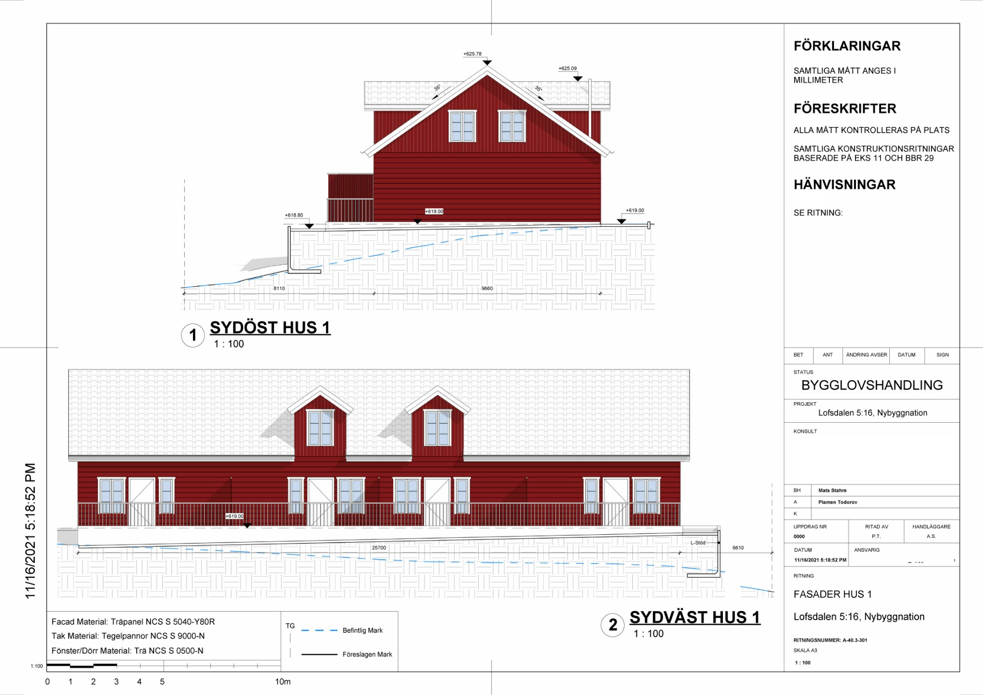 Planlösning/ ritningar :: Svanhågna Lofsdalen Brf